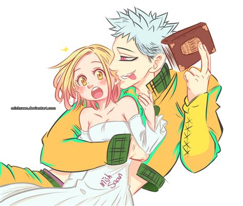 Ban Y Elaine Nanatsu No Taizai By Mishsaan On Deviantart