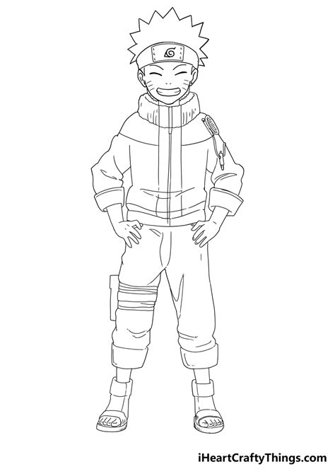 How To Draw Naruto Step By Step