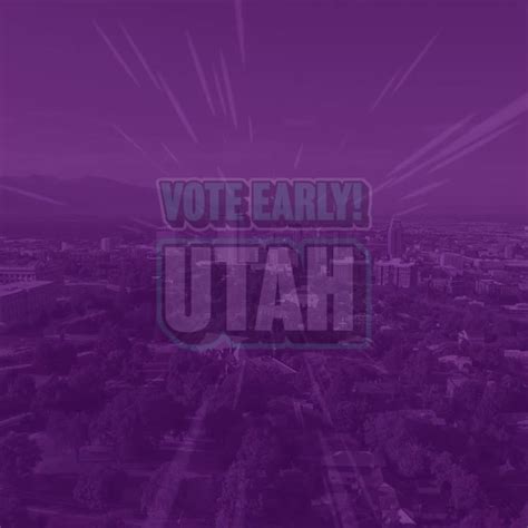 Vote Early Day On Linkedin Utah Voteearly Vote Ut Beehivestate