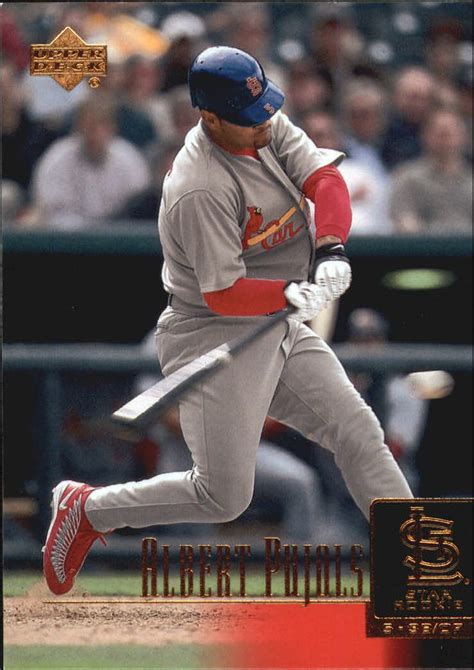 Albert Pujols Baseball Price Guide Albert Pujols Trading Card Value