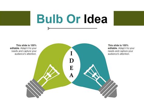 Bulb Or Idea Ppt Powerpoint Presentation Portfolio Graphics Template