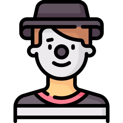 Clown Special Lineal Color Icon