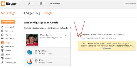 NOVIDADE Como usar o formulário de comentários do Google no Blogger Códigos Blog