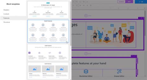 Bootstrap 4 Editor