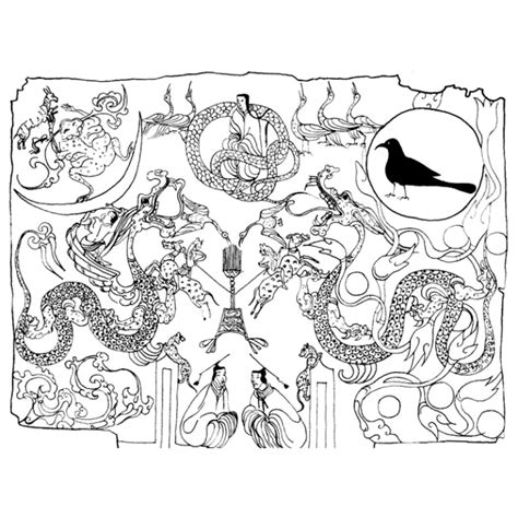 三足金乌 花瓣网