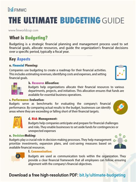Budgeting Guide Pdf Budget Expense