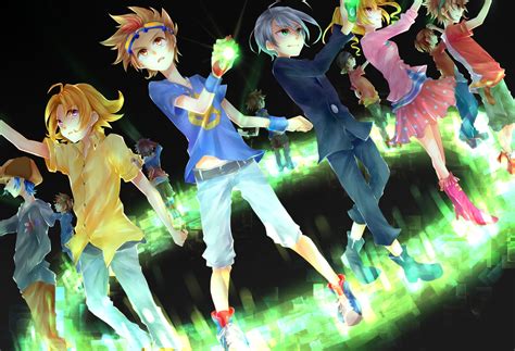 Akashi Tagiru Amano Yuu Daimon Masaru Digimon Digimon Adventure Kanbara