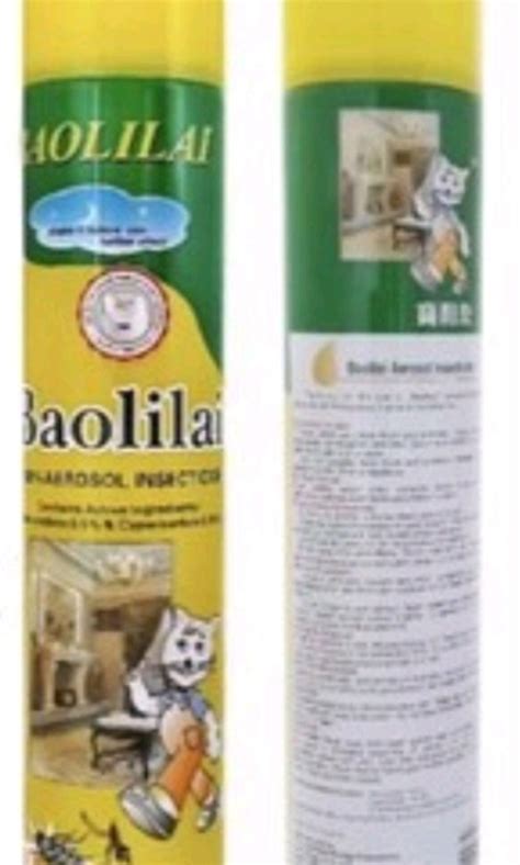 Baolilai Aerosol Insecticide Health And Nutrition Insect Repellents On