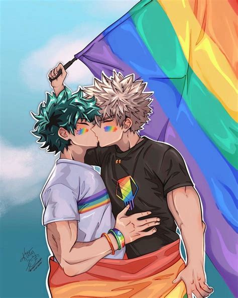 Bakudeku Katsuki Bakugou X Izuku Midoriya Bnha By Thekittyheart Ig