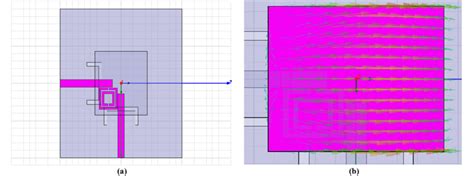 Geometry Of A Dual Linear Polarization Antenna A 2 D Geometry Of A