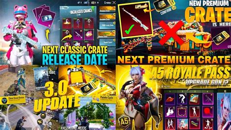 Next Classic Crate Bgmi Bgmi 3 0 New Update Next Premium Crate Bgmi