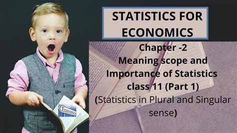 Meaning Scope And Importance Of Statistics Class 11 Part 1 Chapter 2