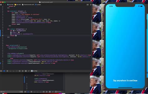 Im Trying To Add The Uiimageview Symbol” To The View But For Some