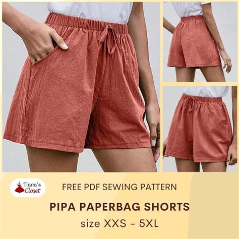 Printable Free Shorts Pattern