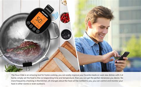 INKBIRD WiFi Sous Vide Cooker 1000W Immersion Circulator ISV-200W
