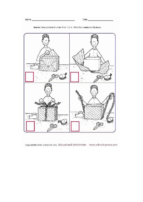 LOW PREP PRINT GO 3 4 Step Sequencing Spring Summer Worksheets Library