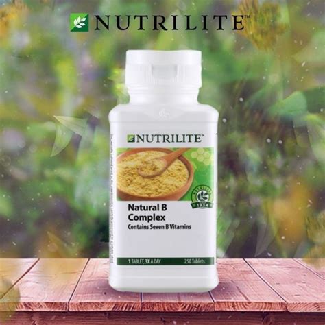 🔥ready Stock🔥 Nutrilite Natural B Complex 250 Tab Shopee Malaysia