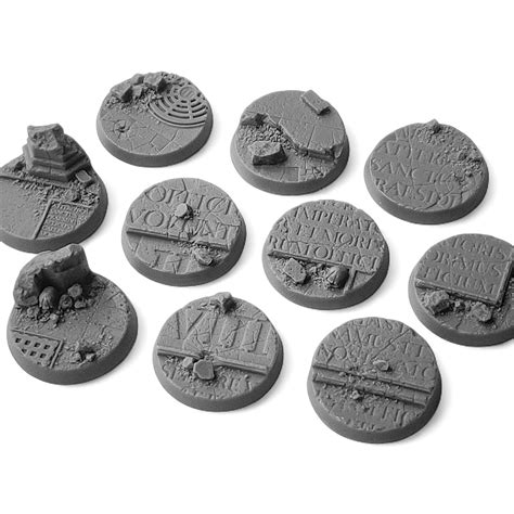 Realistic Detailed Resin Bases Unreal Wargaming Studios Warhammer