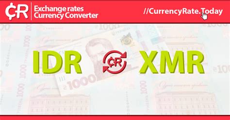 IDR To XMR Convert 1 Rp Indonesian Rupiah To XMR