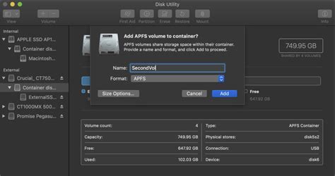 Should You Add A New Apfs Container Or Volume The Eclectic Light Company