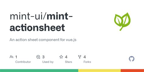 Github Mint Ui Mint Actionsheet An Action Sheet Component For Vue Js