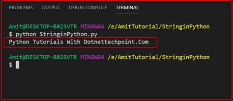 String Operations In Python