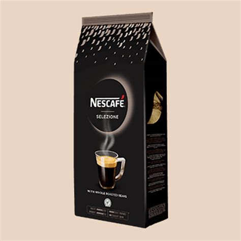 Nescafé Selezione Whole Roasted Coffee Beans Bag 1kg x6 - Coffee Time ...