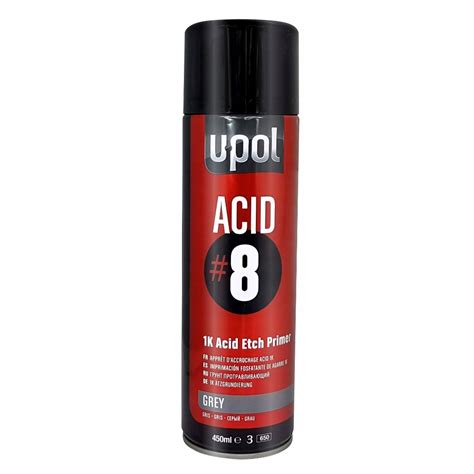 U-POL ACID 8 Podkład Wytrawiający Szary Spray 5010796102494 za 58.90PLN ...