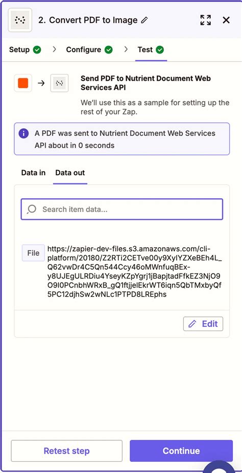 Convert Pdf To Images With Nutrient Document Web Services Api On Zapier Nutrient