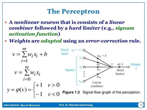 Neural Networks Rosenblatts Perceptron