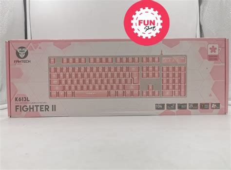 Jual Fantech K613l Fighter Ii Sakura Edition Gaming Keyboard Garansi