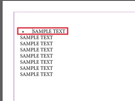 How To Add Bullets In InDesign 10 Steps With Pictures WikiHow