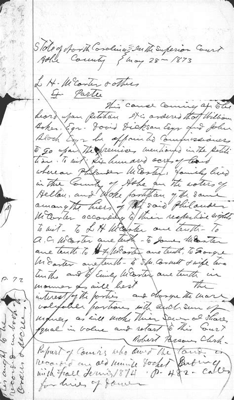 Philander Mccarter Probate