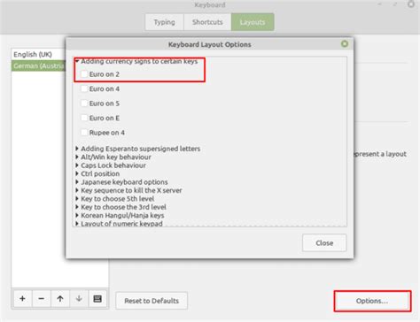 Linux Mint How To Change Your Keyboard Layout Technipages