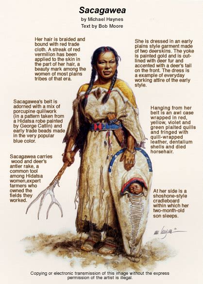 Sacagawea Sketch At Explore Collection Of