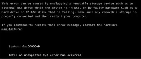 Windows 7 8 10 “0xc00000e9” Error And Solution Systemconf
