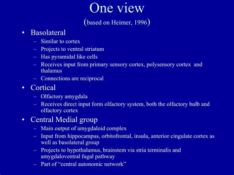 Ppt Olfactory System Amygdala And Hippocampus Powerpoint