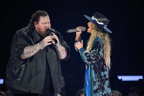 ACM Awards Nashville S Jelly Roll Takes Stage For Save Me With Lainey Wilson