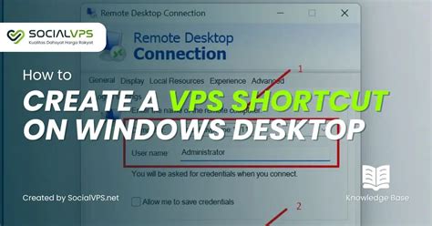 How To Create A VPS Shortcut On Windows Desktop SocialVPS