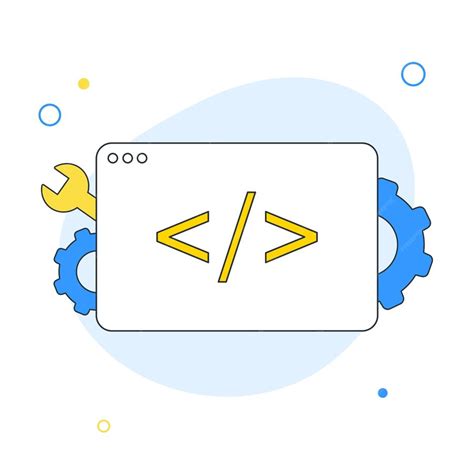 Premium Vector Development Vector Icon Web Development Concept Website Coding Web Page Cartoon