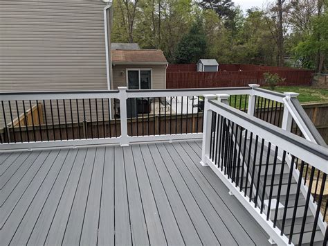 Makeover Monday Timbertech Deck In Hanover Maryland Fence And Deck