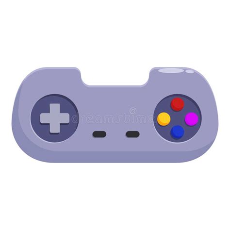 Retro Game Controller Offering Engaging Gameplay Experience Stock
