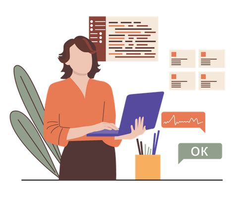 Premium Software Developers Illustration Pack From Design And Development