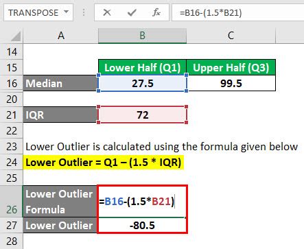 Formule Q1 Excel Formule