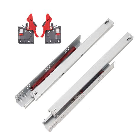 Kitchen Hidden Drawer Guide Self Soft Close Undermount Drawer Slides
