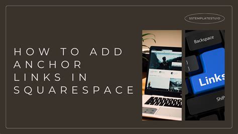 How To Add Anchor Links In Squarespace Sstemplatestudio