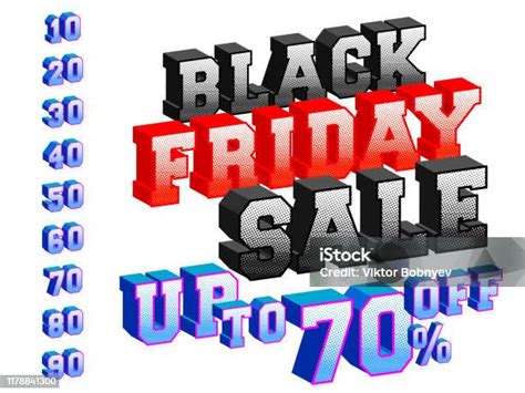 블랙 프라이데이 판매 배너 템플릿 3d 디자인입니다 벡터 일러스트레이션 간판에 대한 스톡 벡터 아트 및 기타 이미지 간판 개성 개념 계절 Istock