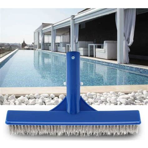 Brosse De Piscine 10 Brosse De Fond En Acier Pour Piscine Accessoires