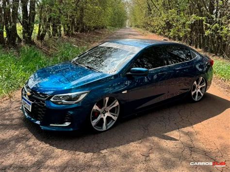 Onix Plus Turbo Rebaixado Com Rodas Volcano R Design Aro 20