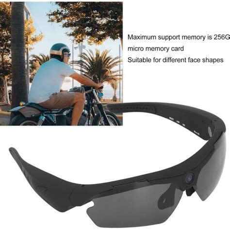Lunettes De Soleil Vidéo Caméra Denregistrement Vidéo Full Hd 1080p